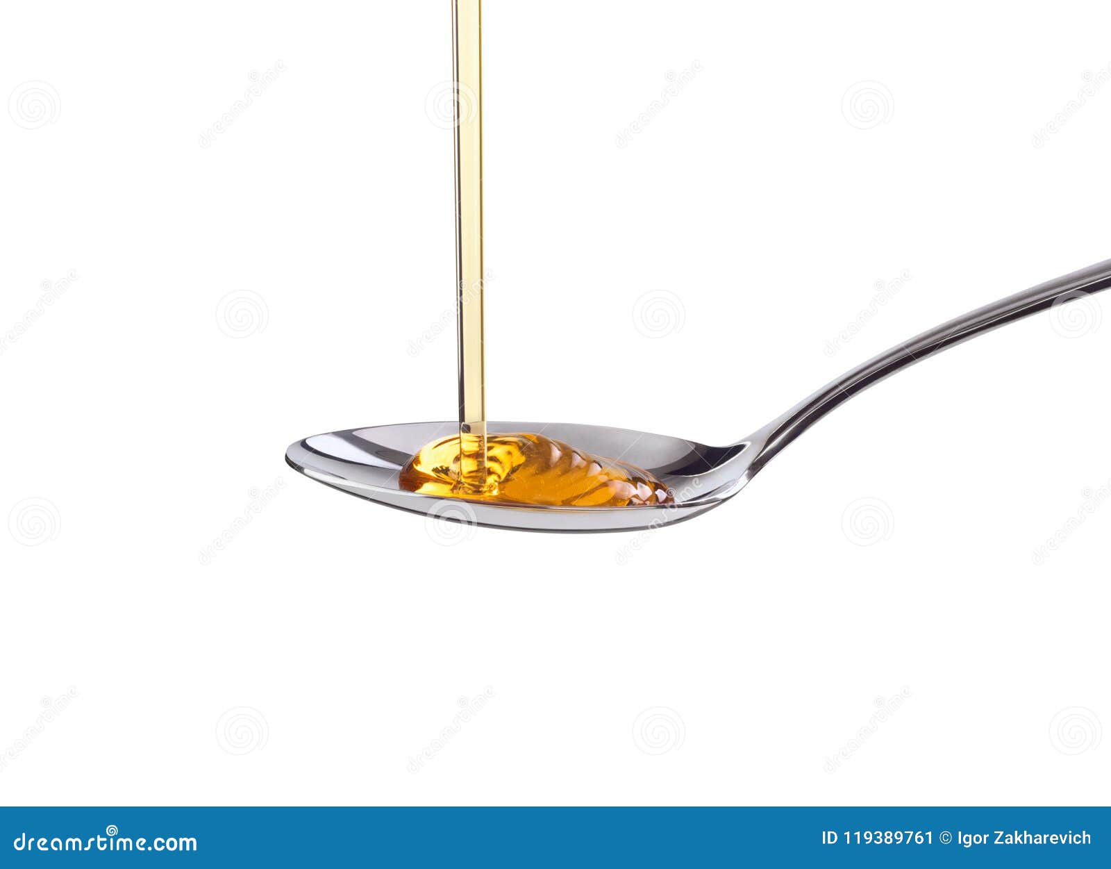 Syrup in a spoon stock image. Image of drop, honey, isolated - 119389761