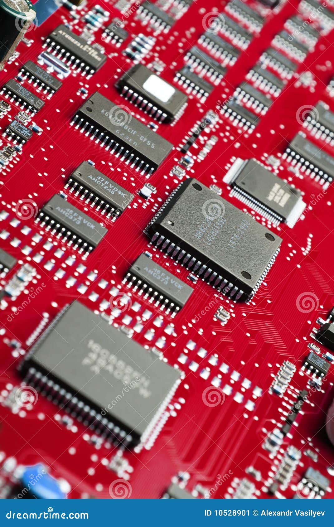 Système électronique De Panneau Image stock - Image du ordinateur ...