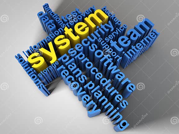 System stock illustration. Illustration of procedures - 24333415
