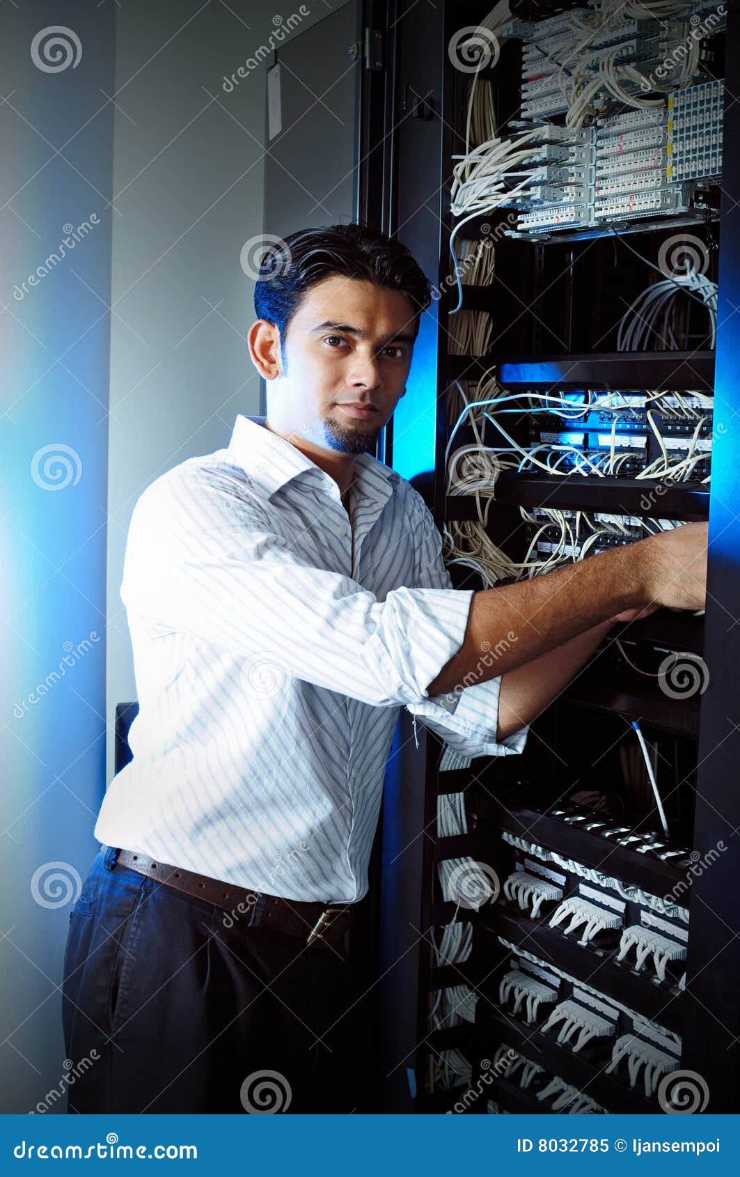 It system administrator stock image. Image of male, surf - 8032785