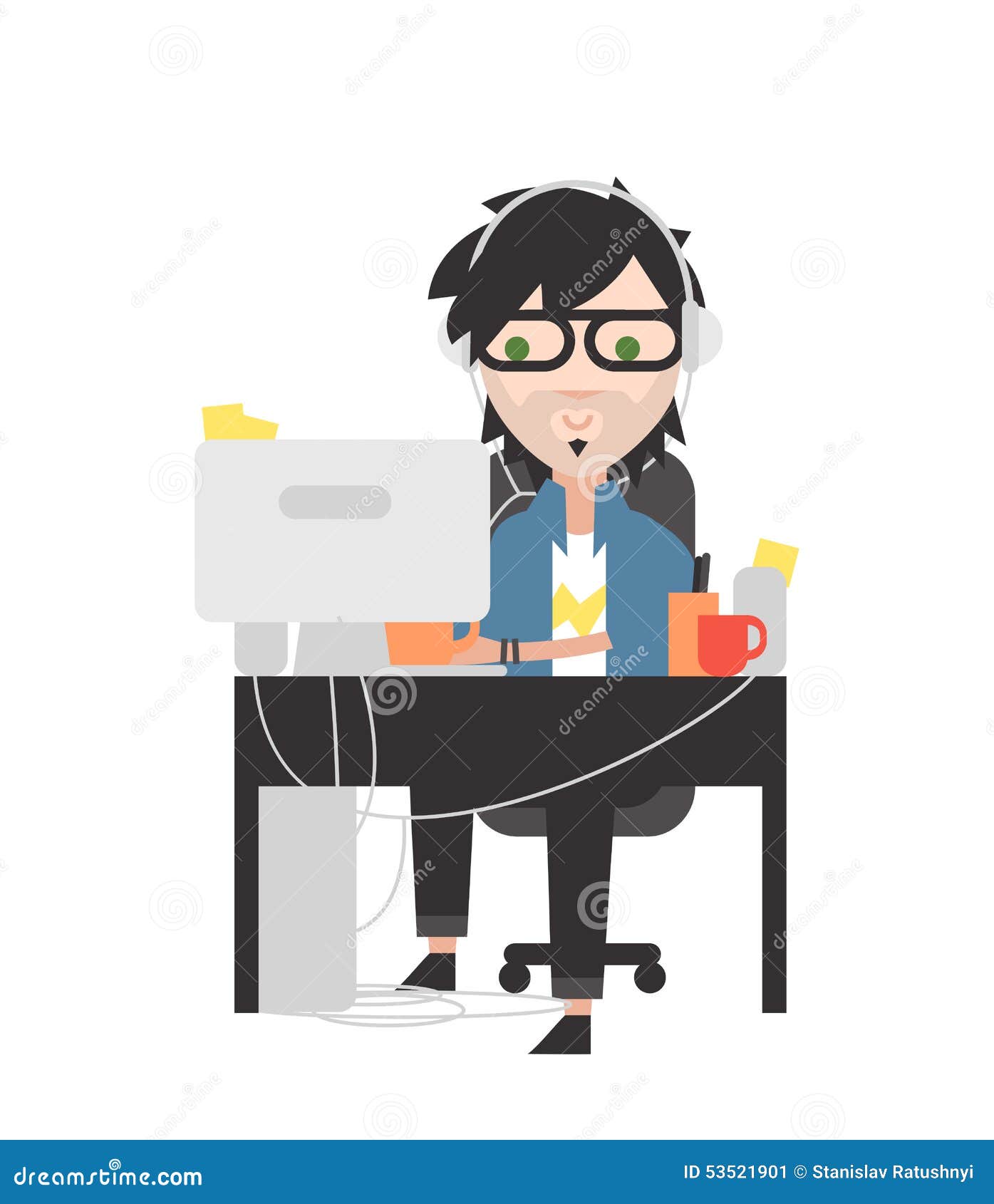 System Administrator Cartoon