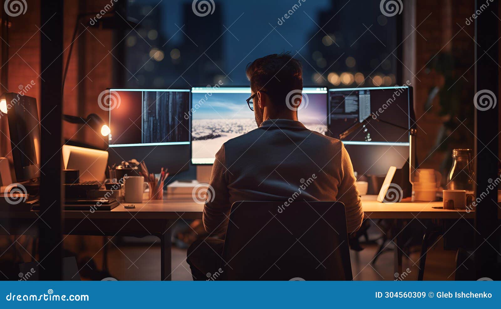 System Administrator Hacker Computer Scientist Gamer At His