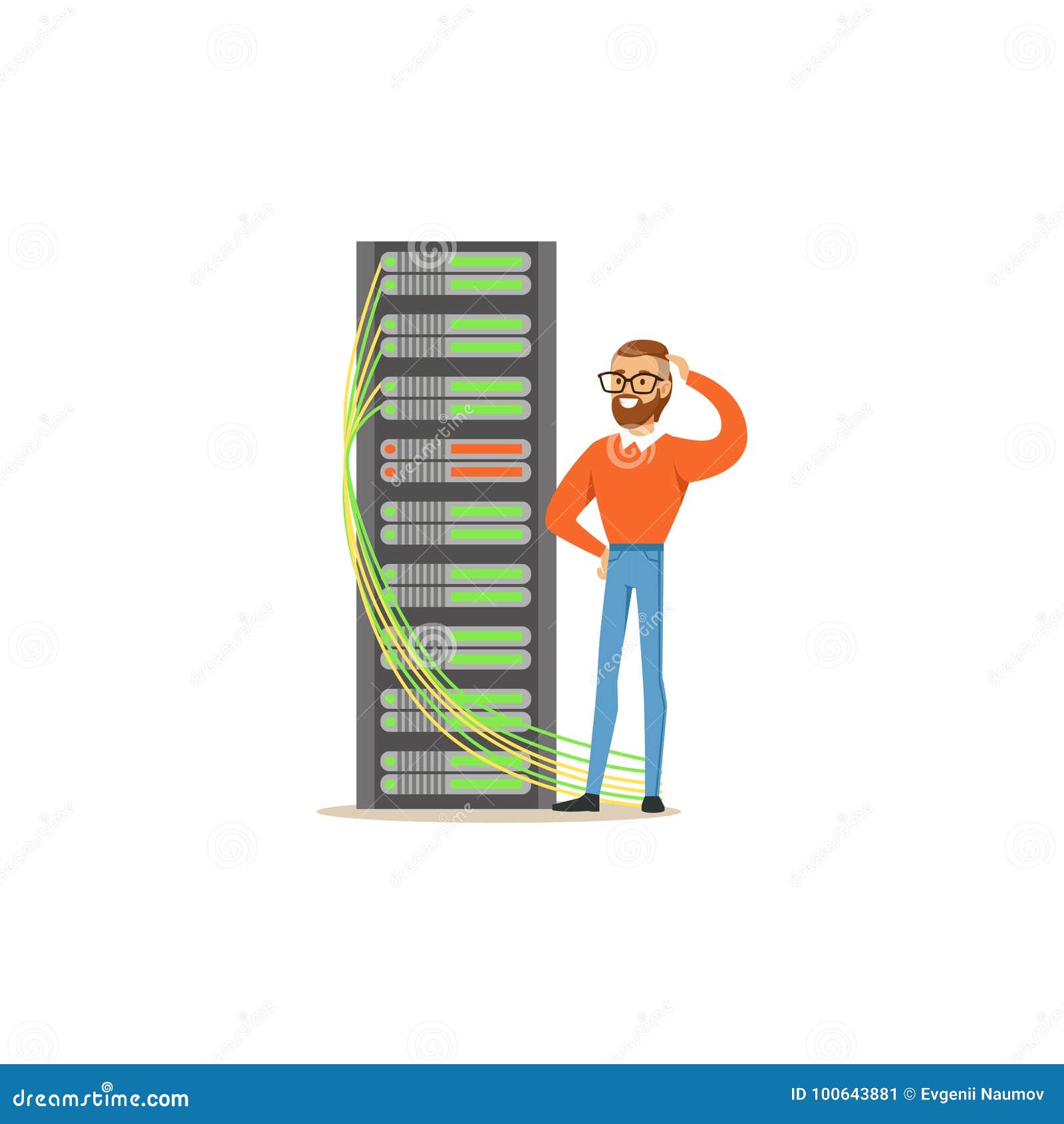 System Administrator, Server Admin, Programmer Working with Hardware ...