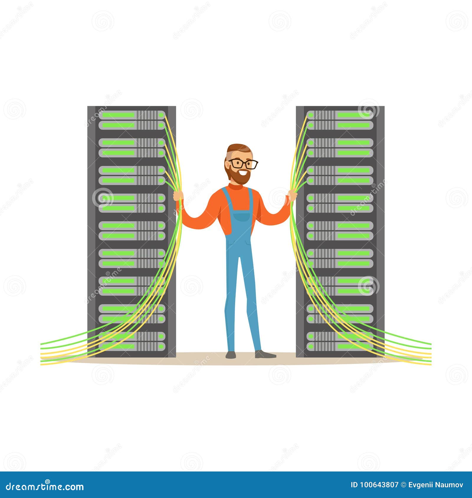 System Administrator, Server Admin, Programmer Working with Hardware ...