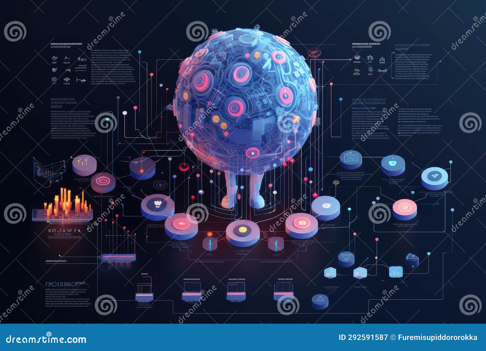 Chatgpt Chat With Ai Or Artificial Intelligence Ai Vector Illustration