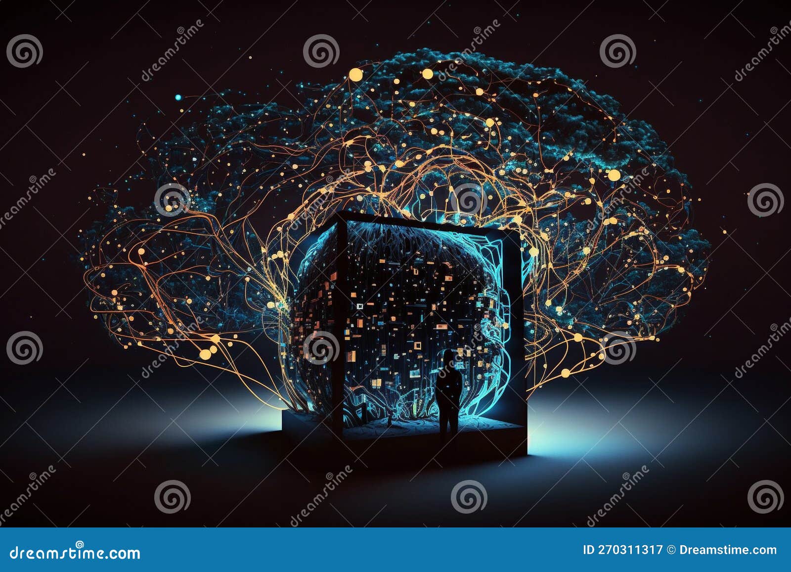 System Artificial Intelligence ChatGPT Chat Bot AI , Technology Smart ...