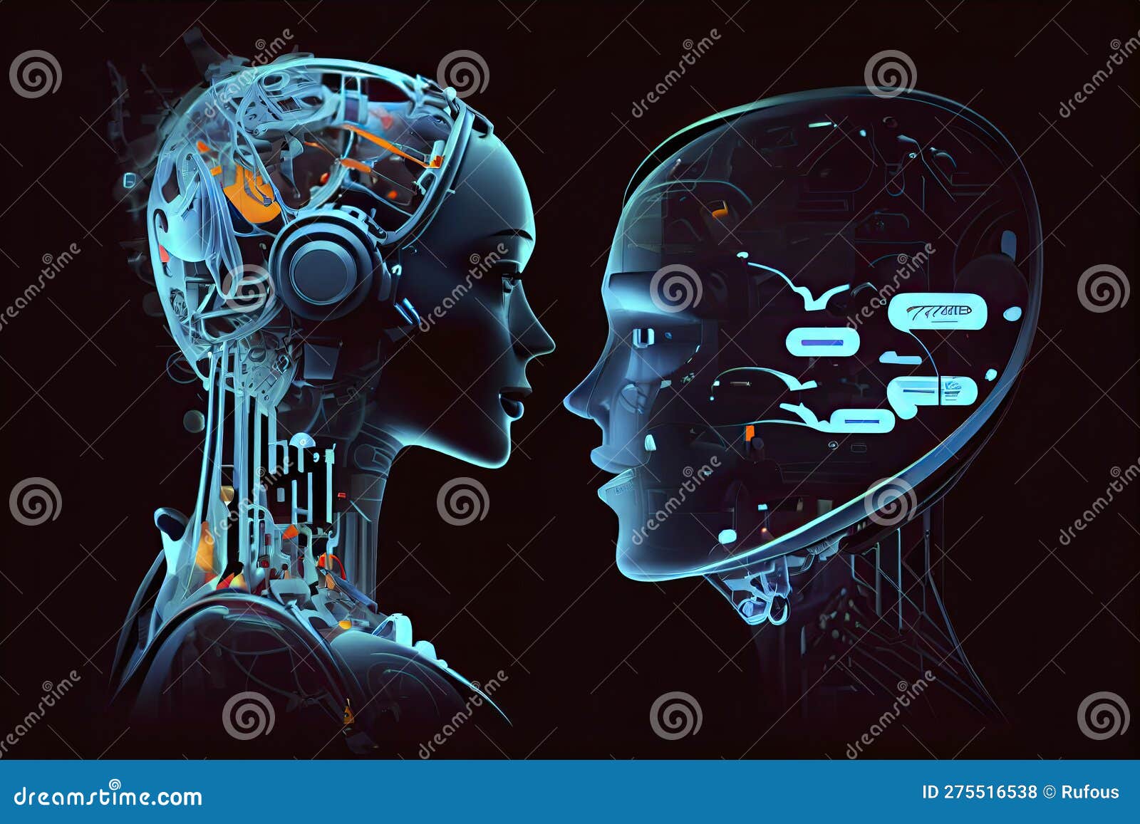 System Artificial Intelligence ChatGPT Chat Bot AI , Technology Smart ...