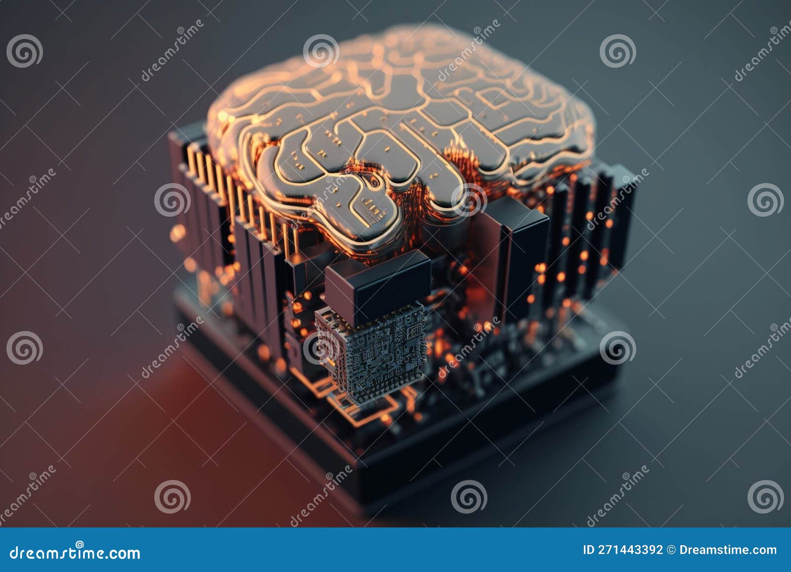 System Artificial Intelligence , Technology Smart Robot Application ...