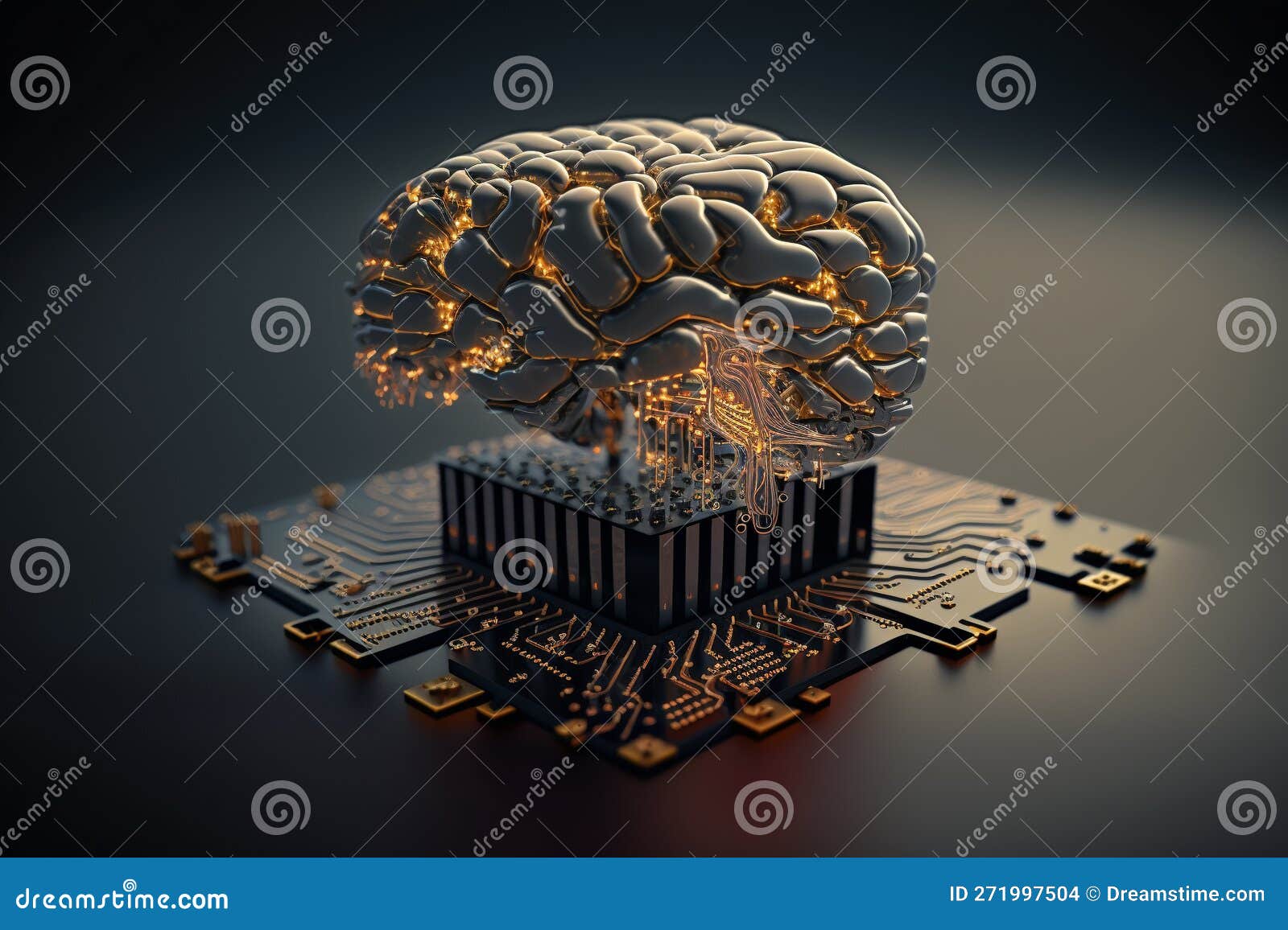 System Artificial Intelligence , Technology Smart Robot Application ...