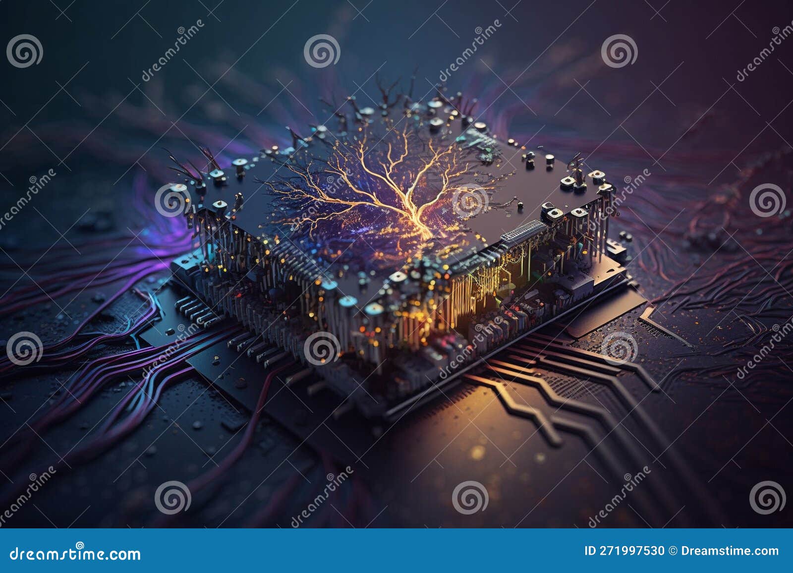 System Artificial Intelligence , Technology Smart Robot Application ...