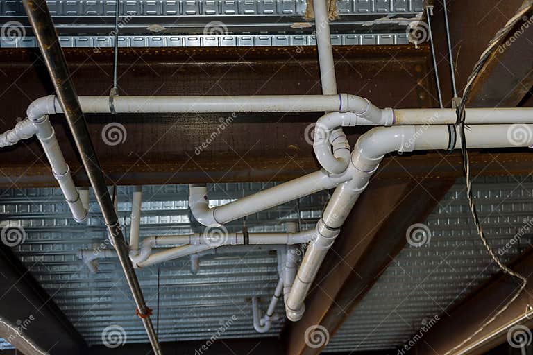 A System for Assembling Waste Pipes Under the Ceiling of an Apartment ...