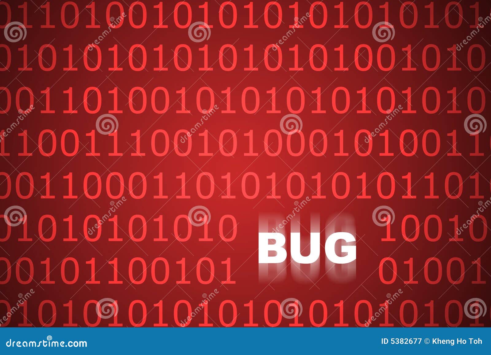 Abstract Red Bugs Background. Vector Illustration | CartoonDealer.com ...