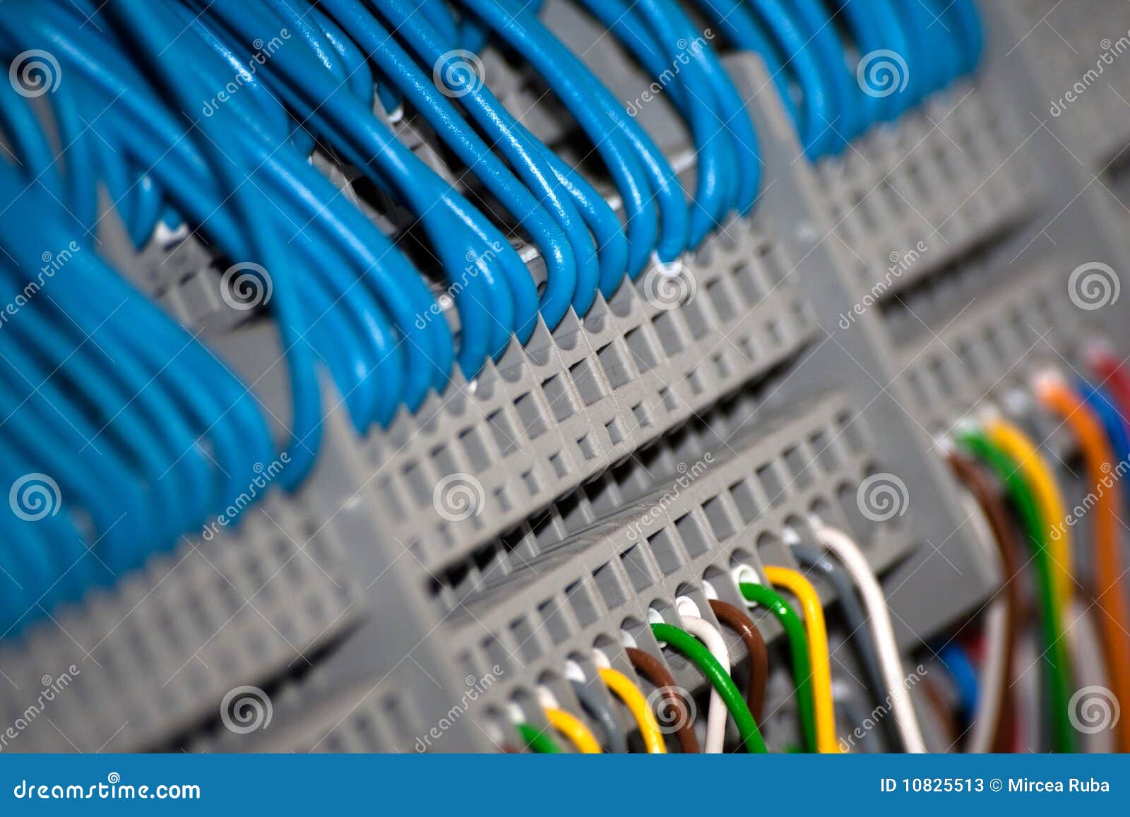 A System of Connected Wires Stock Image - Image of curl, business: 10825513