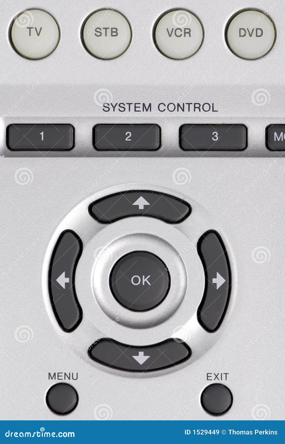 System Control stock image. Image of remote, electronic - 1529449
