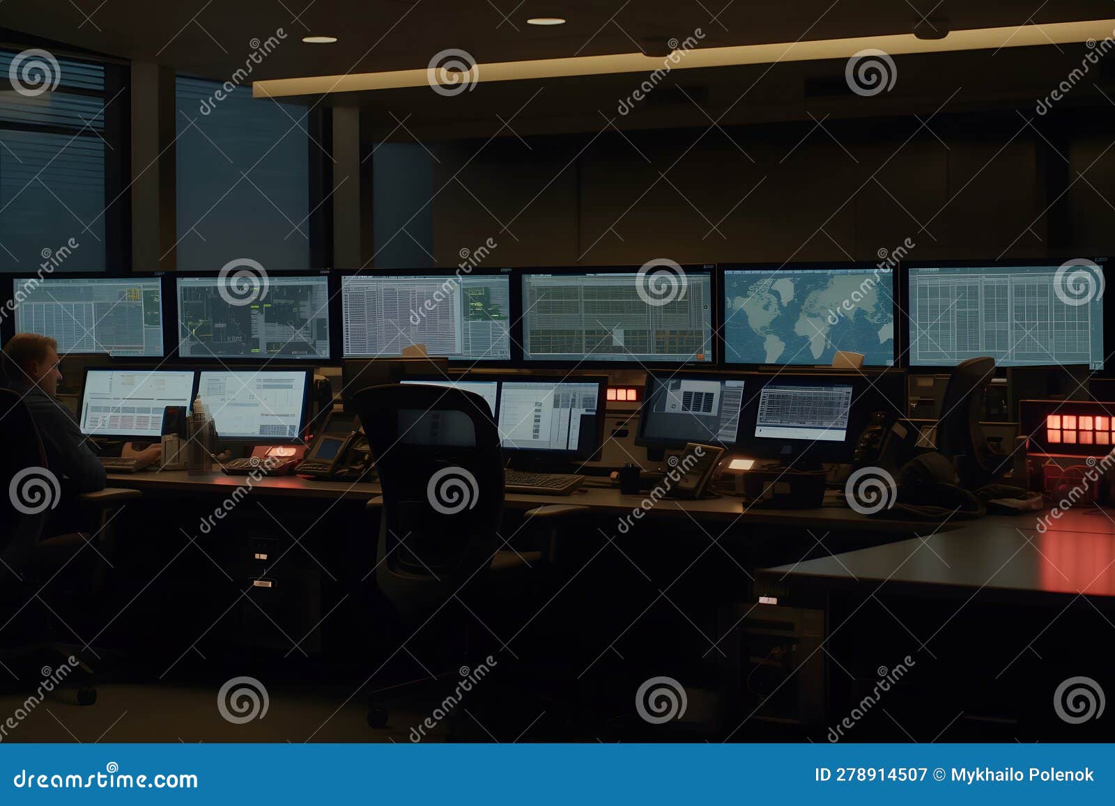 In the System Control Room Operator and Administrator. Neural Network ...
