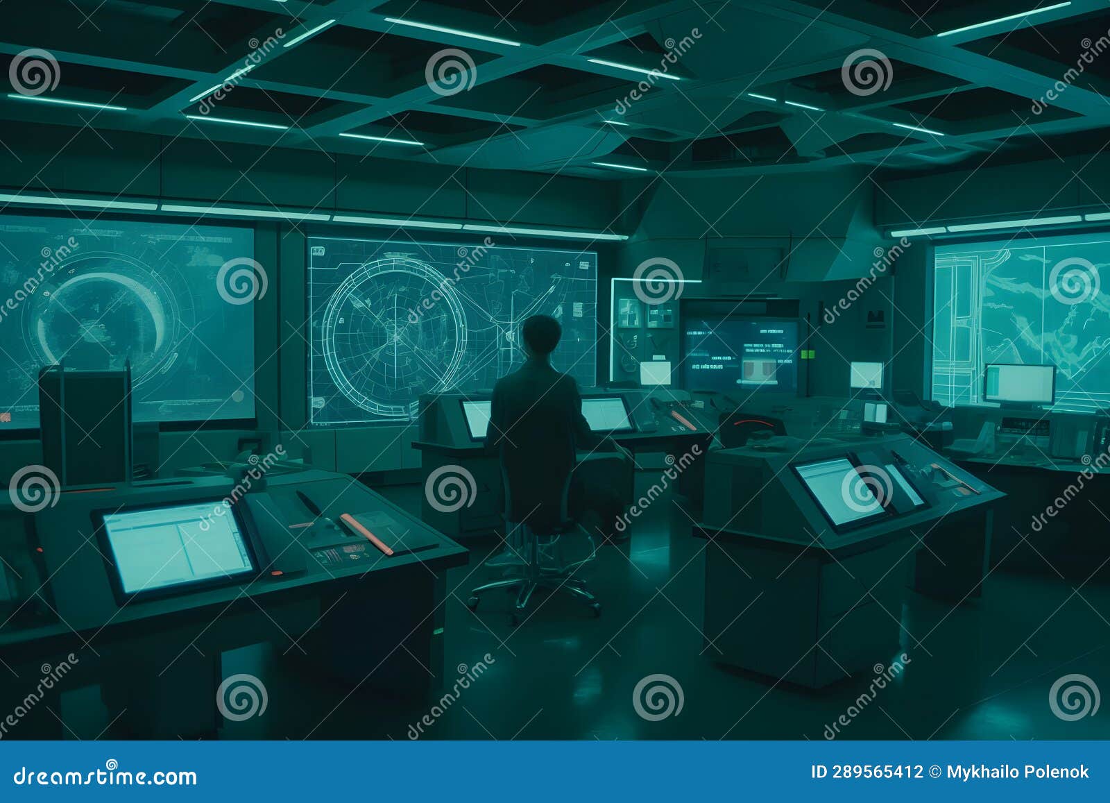 In the System Control Room Operator and Administrator. Neural Network ...