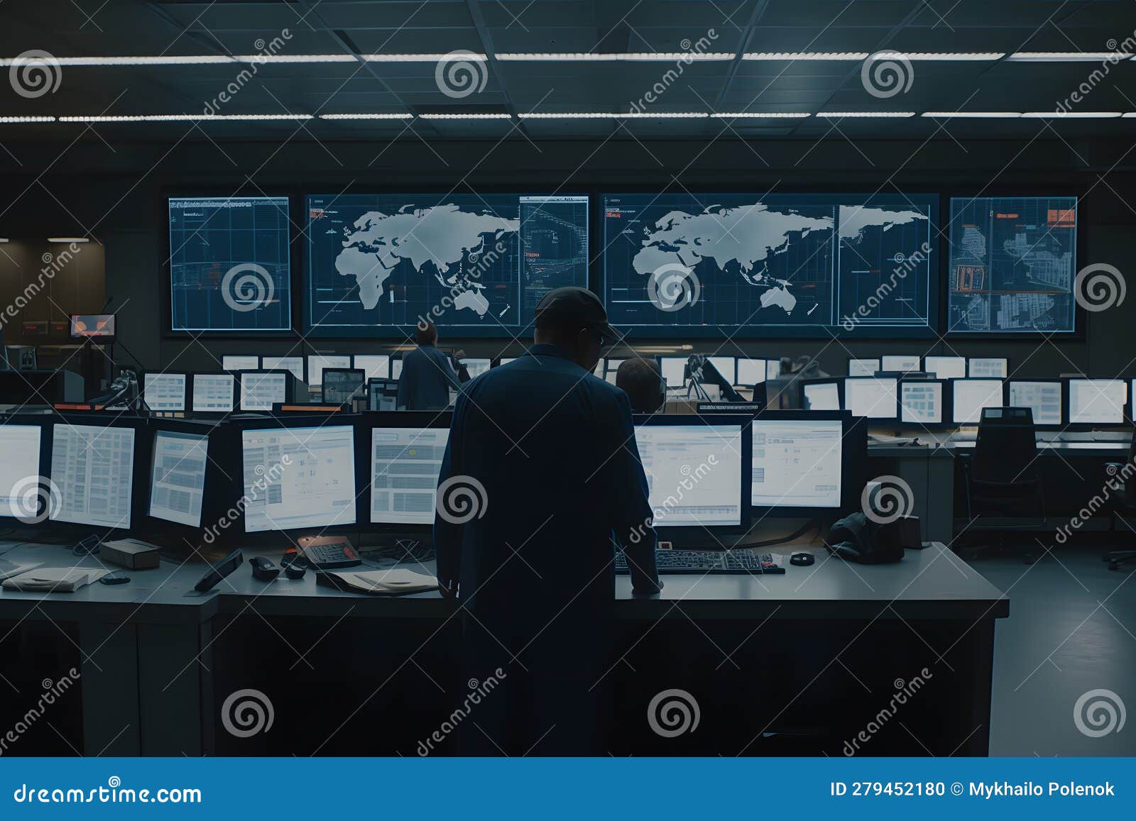 In the System Control Room Operator and Administrator. Neural Network ...