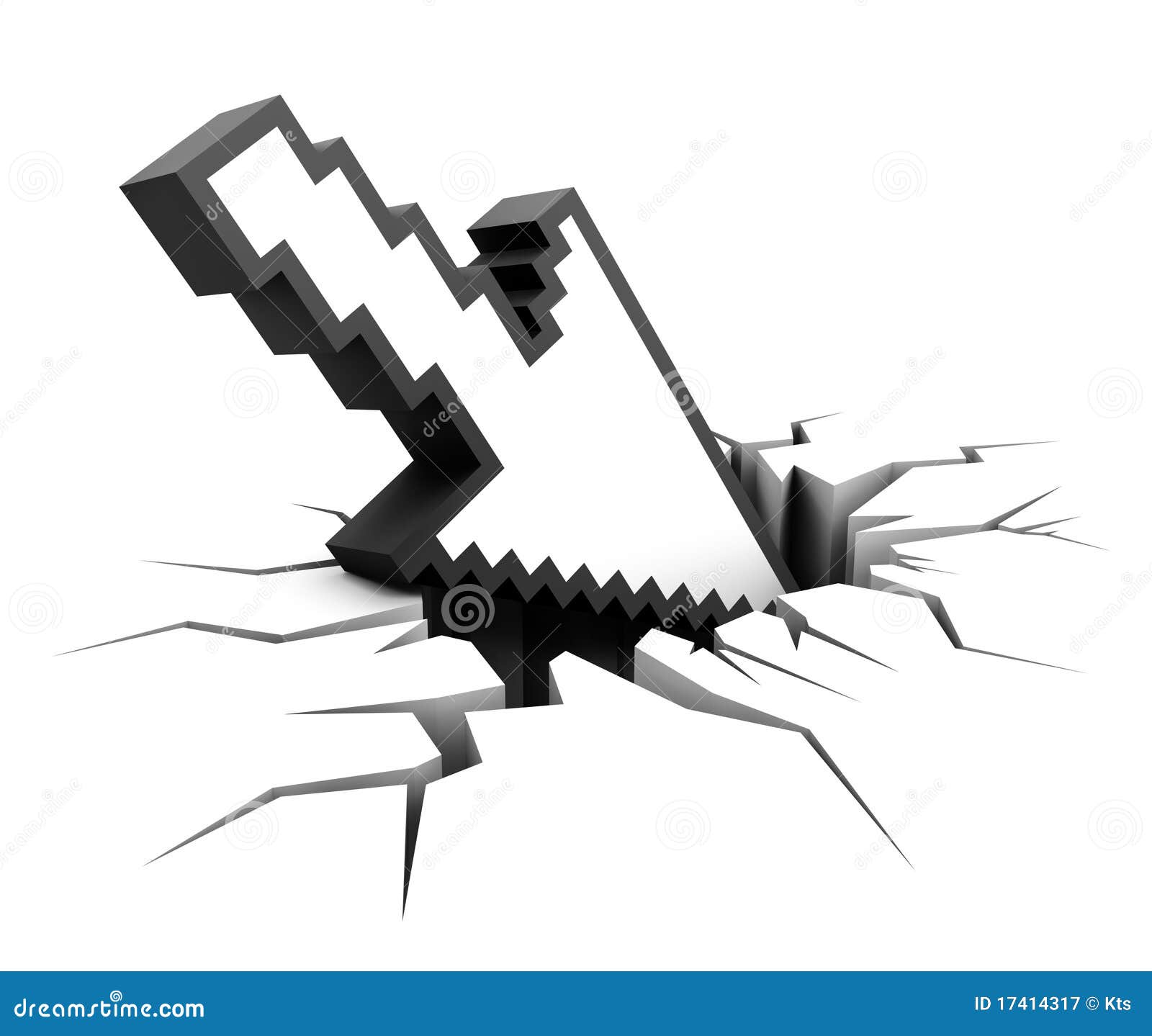 System Crash stock illustration. Illustration of technology - 17414317