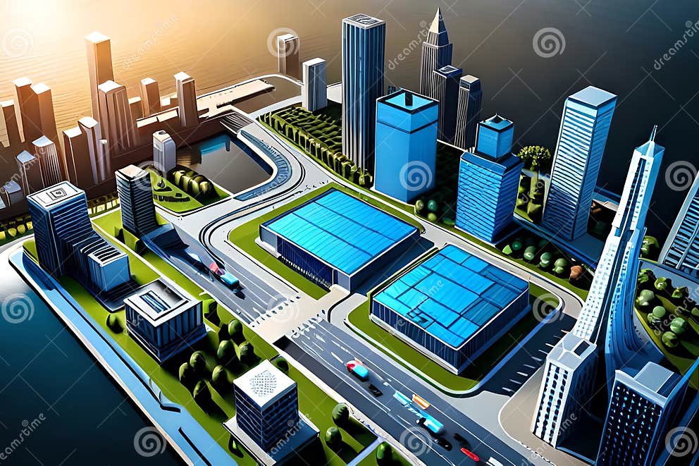 System of Digitalization Processor with Smart City.Power and Hardware Management.Communication ...