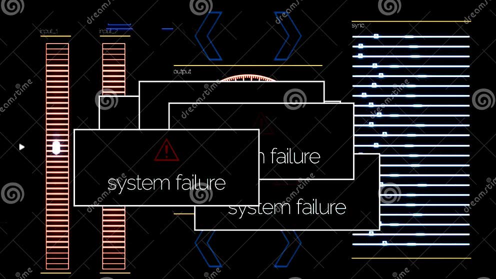 System Failure Messages Disappear from the Computer Screen and the ...