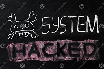 System hacked stock photo. Image of internet, hacker - 22787244