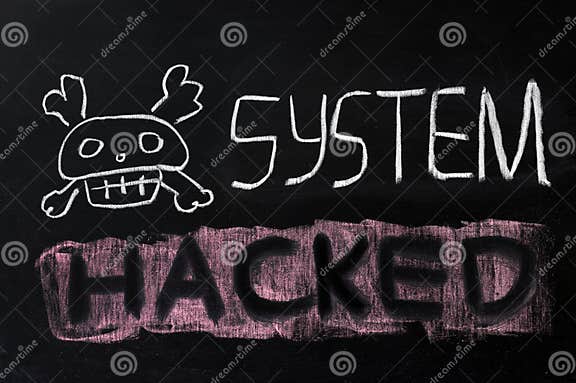 System hacked stock photo. Image of internet, hacker - 22787244
