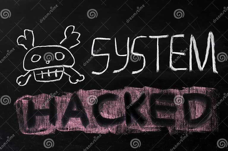 System hacked stock photo. Image of internet, hacker - 22787244