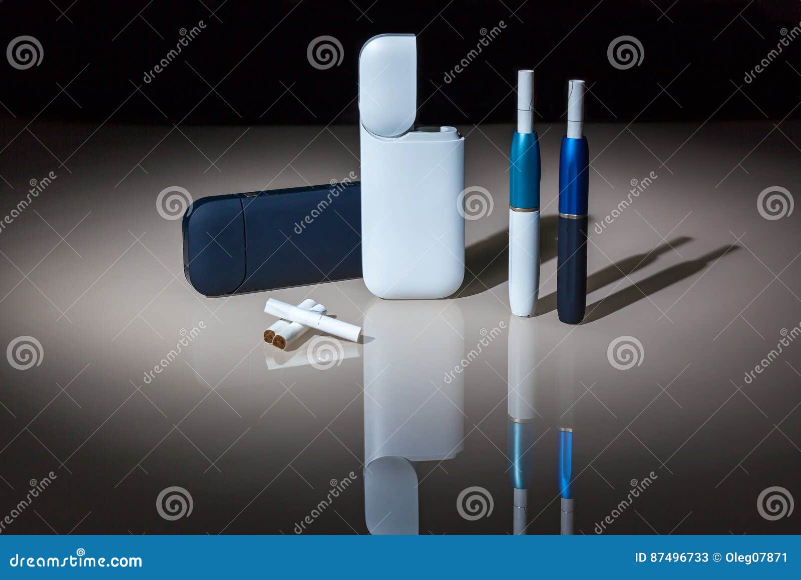 System of Heating of Tobacco of IQOS Stock Image - Image of nicotine ...