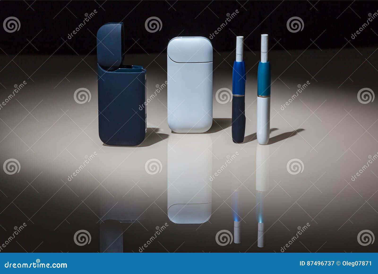 System of Heating of Tobacco of IQOS Stock Image - Image of addiction ...