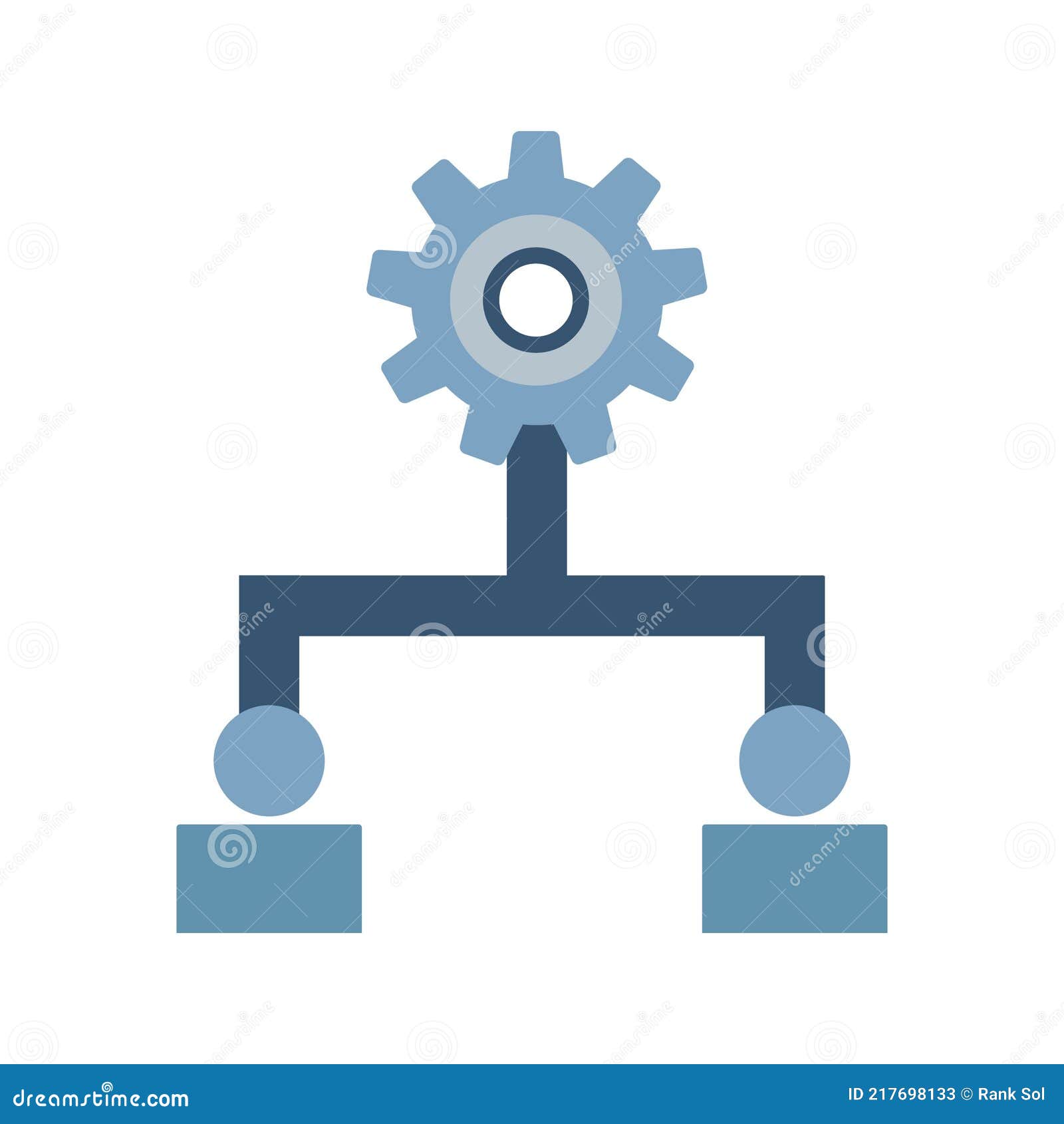System Hierarchy Isolated Vector Icon Which Can Easily Modify or Edit ...
