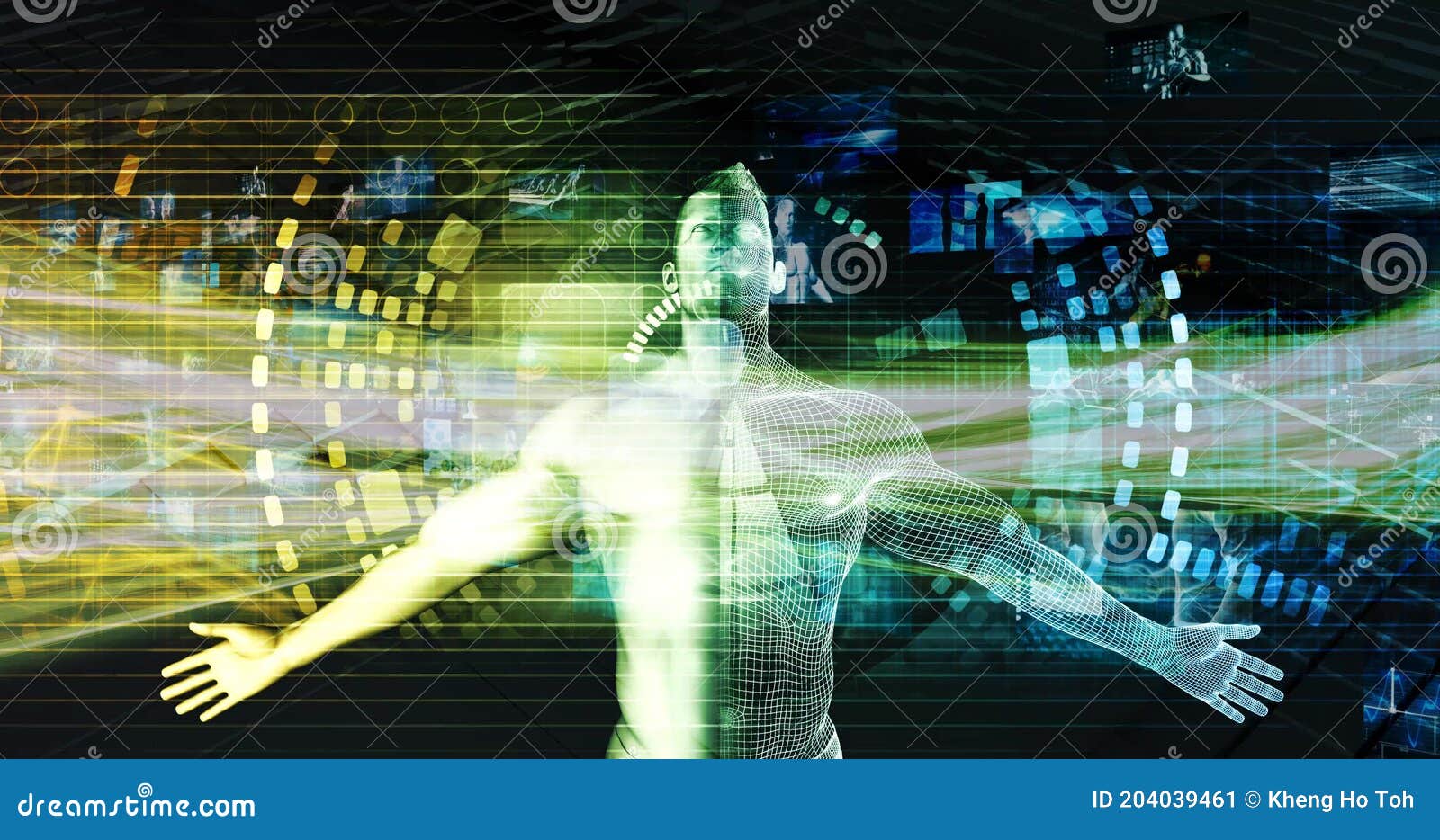 System Integration with Digital Platform Network Technology Stock Video ...