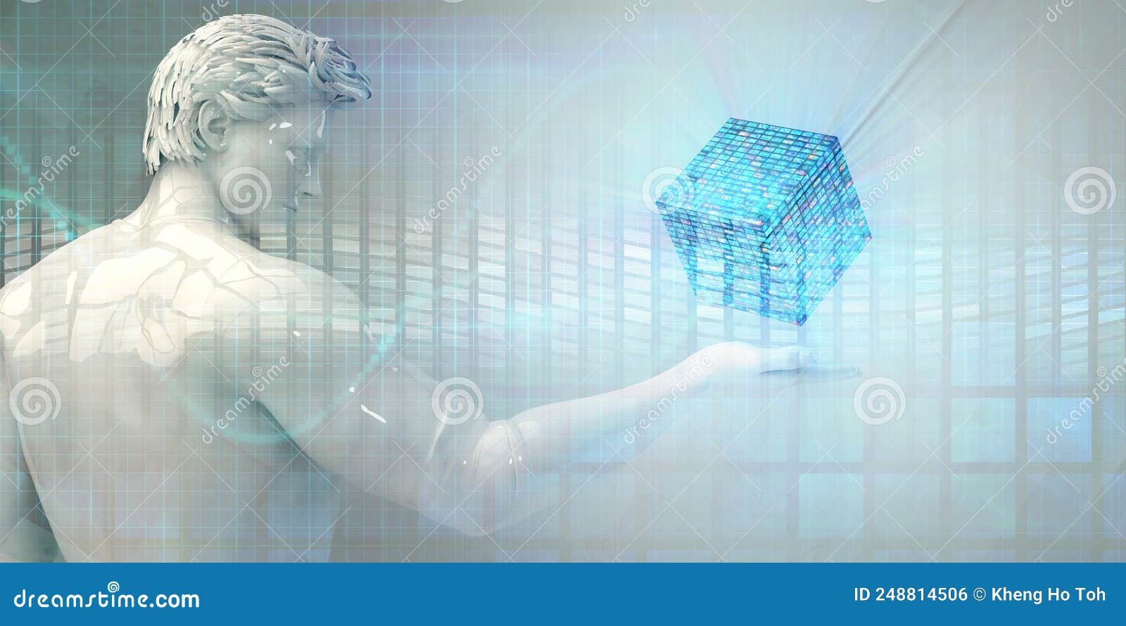 System Integration stock illustration. Illustration of communication ...