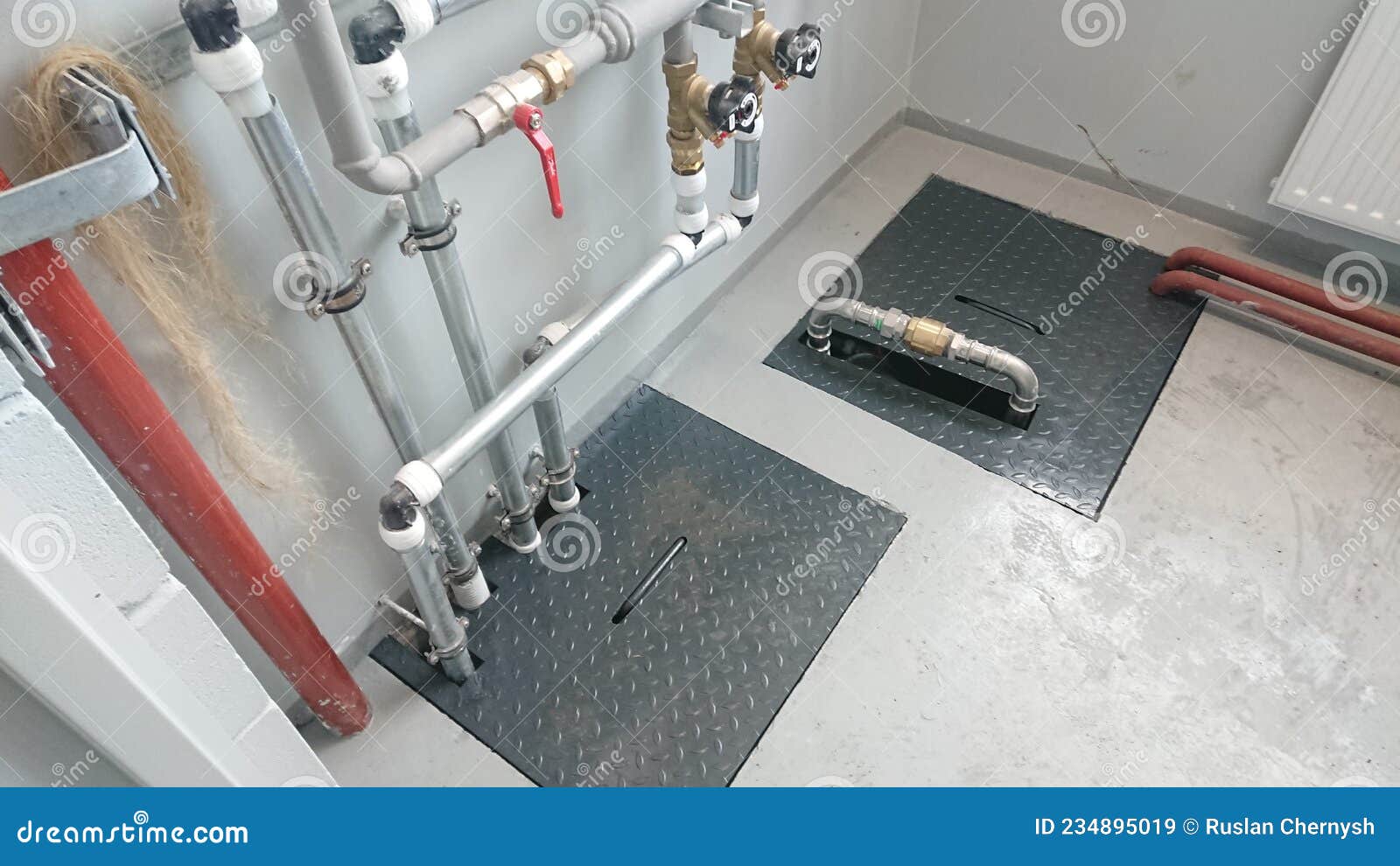 Pipe system . stock image. Image of industrial, flow - 234895019