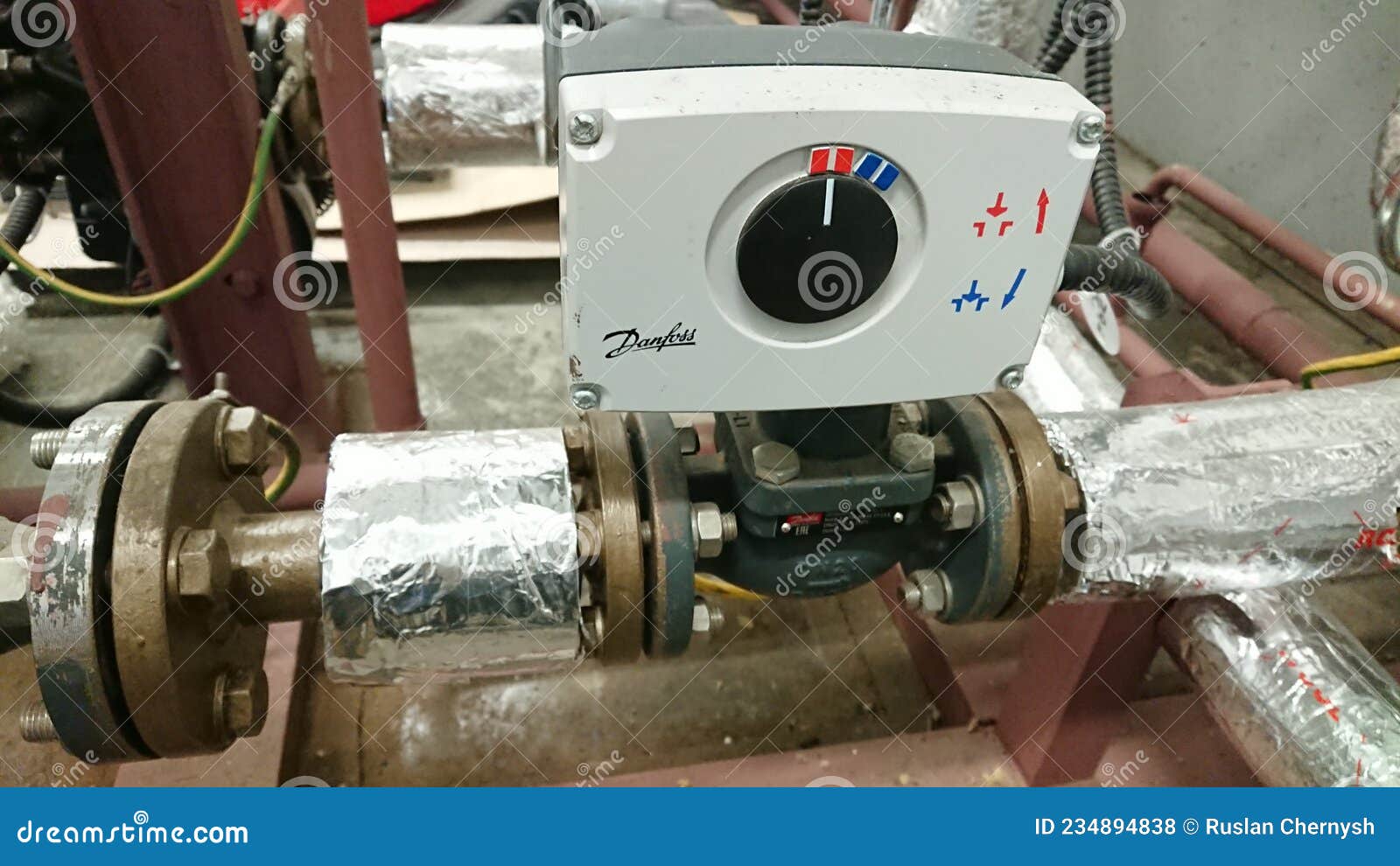 Pipe system . editorial stock photo. Image of steel - 234894838