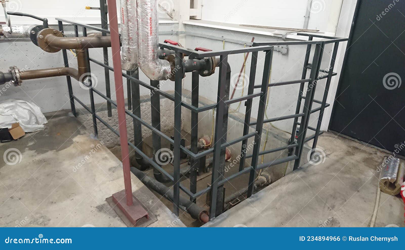 Pipe system . stock photo. Image of intersection, pipes - 234894966