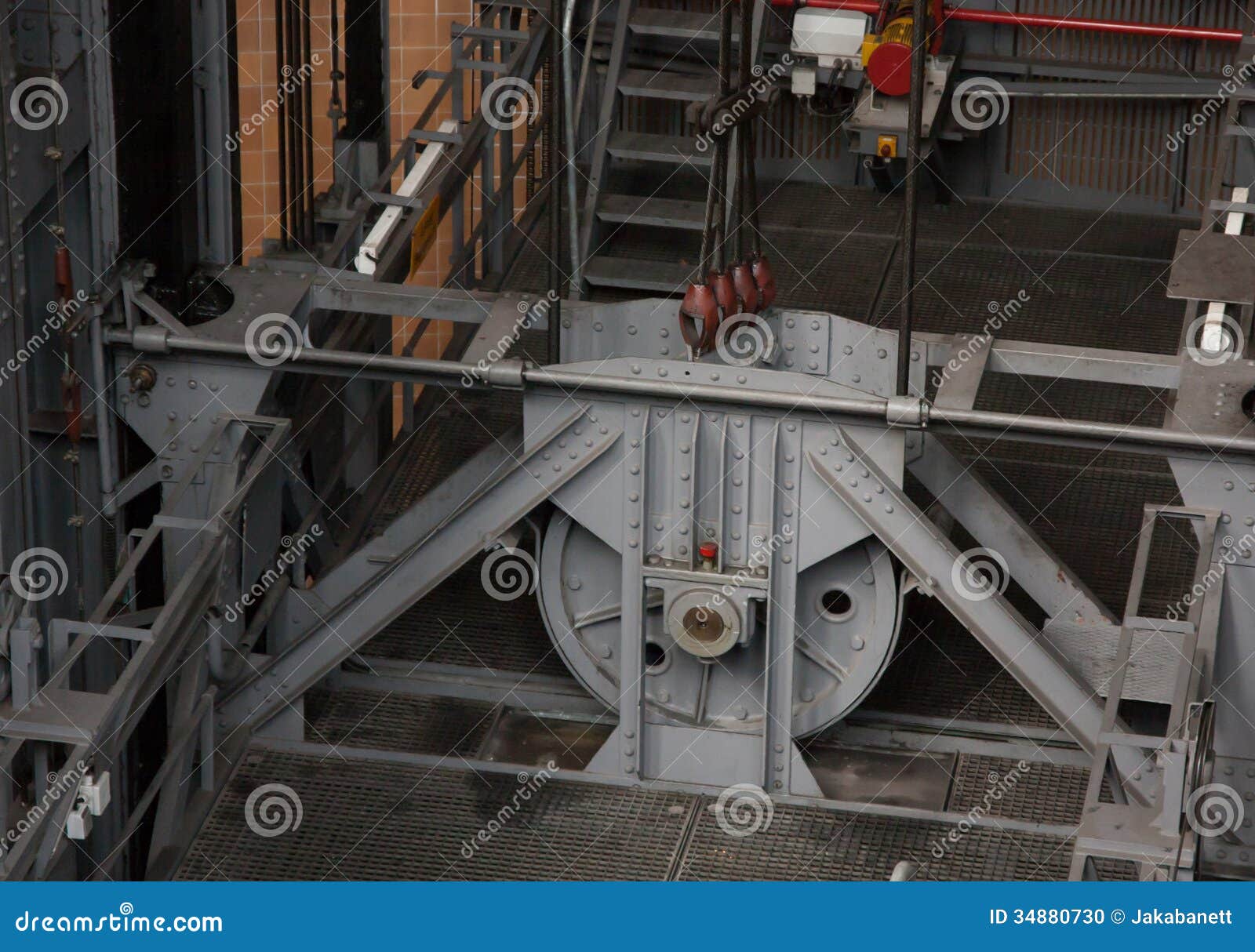 System of a lift stock photo. Image of transportation - 34880730