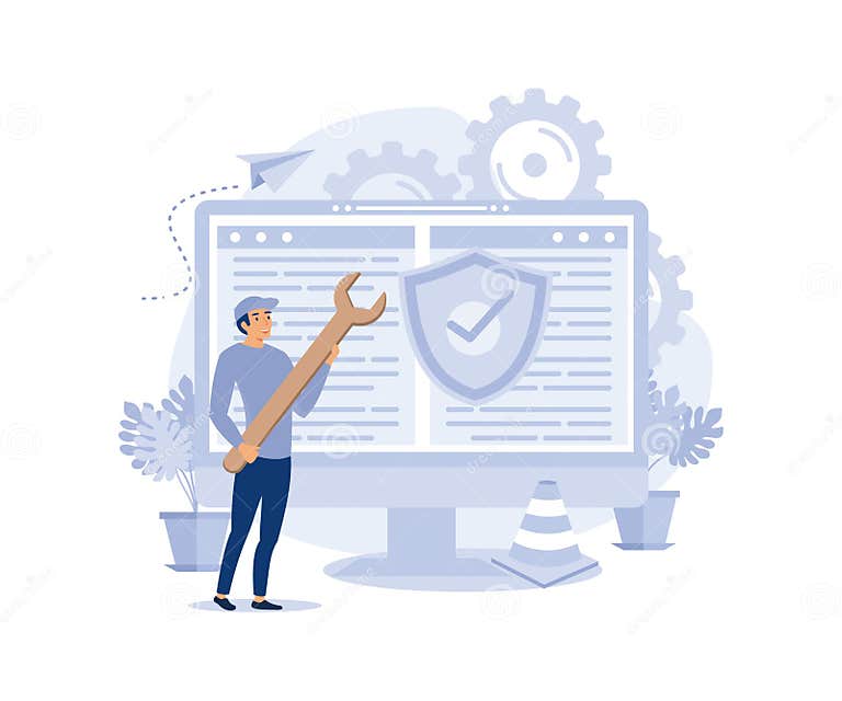 System Maintenance Update Program And Application Technology Engineer Error Fixing A