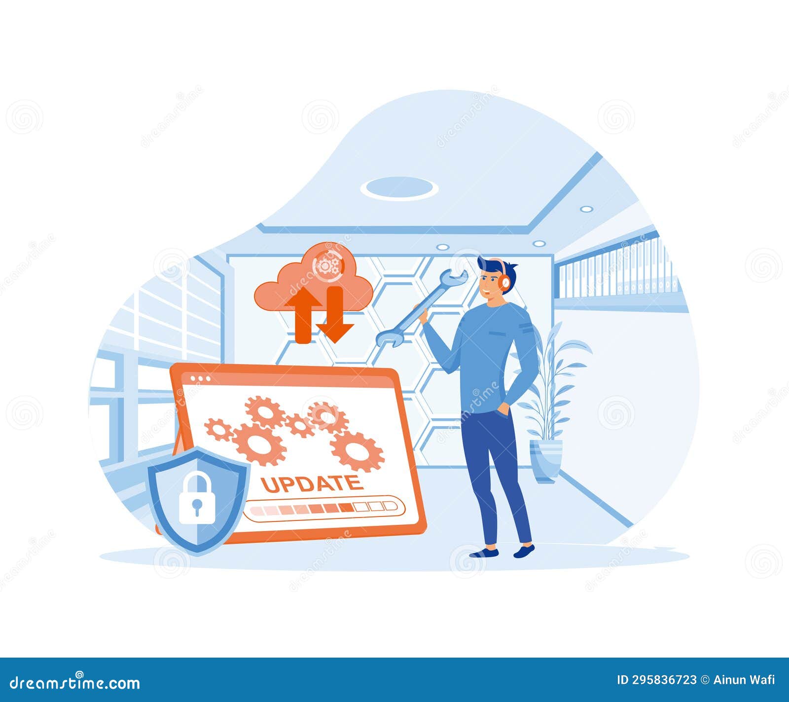 System Maintenance, Update Program and Application, Technology ...