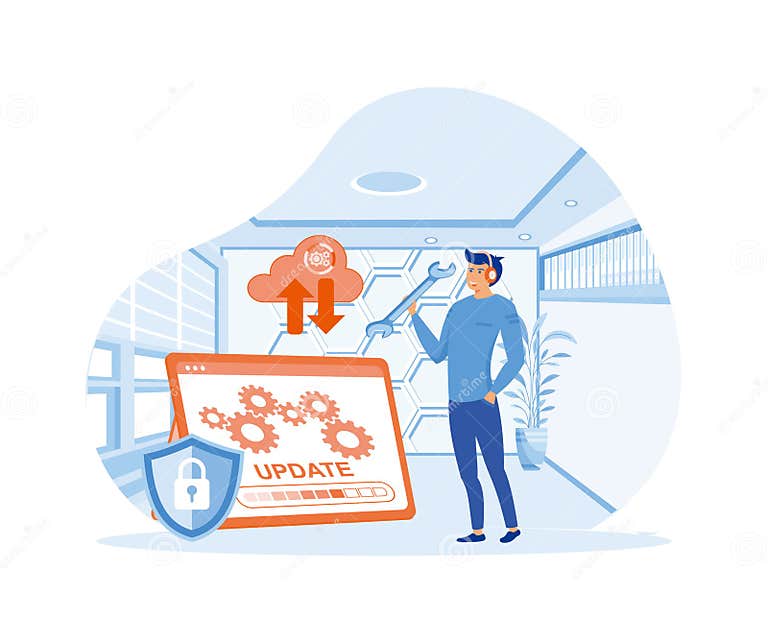 System Maintenance Update Program And Application Technology Engineer Error Fixing A