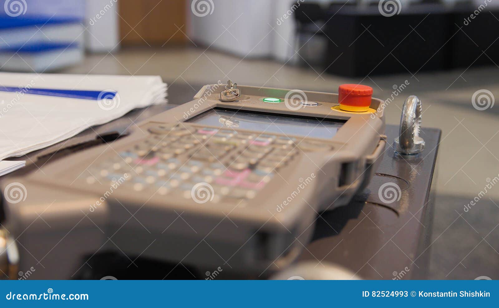 System Management Panel - Industrial Remote Control for Welding Robot ...