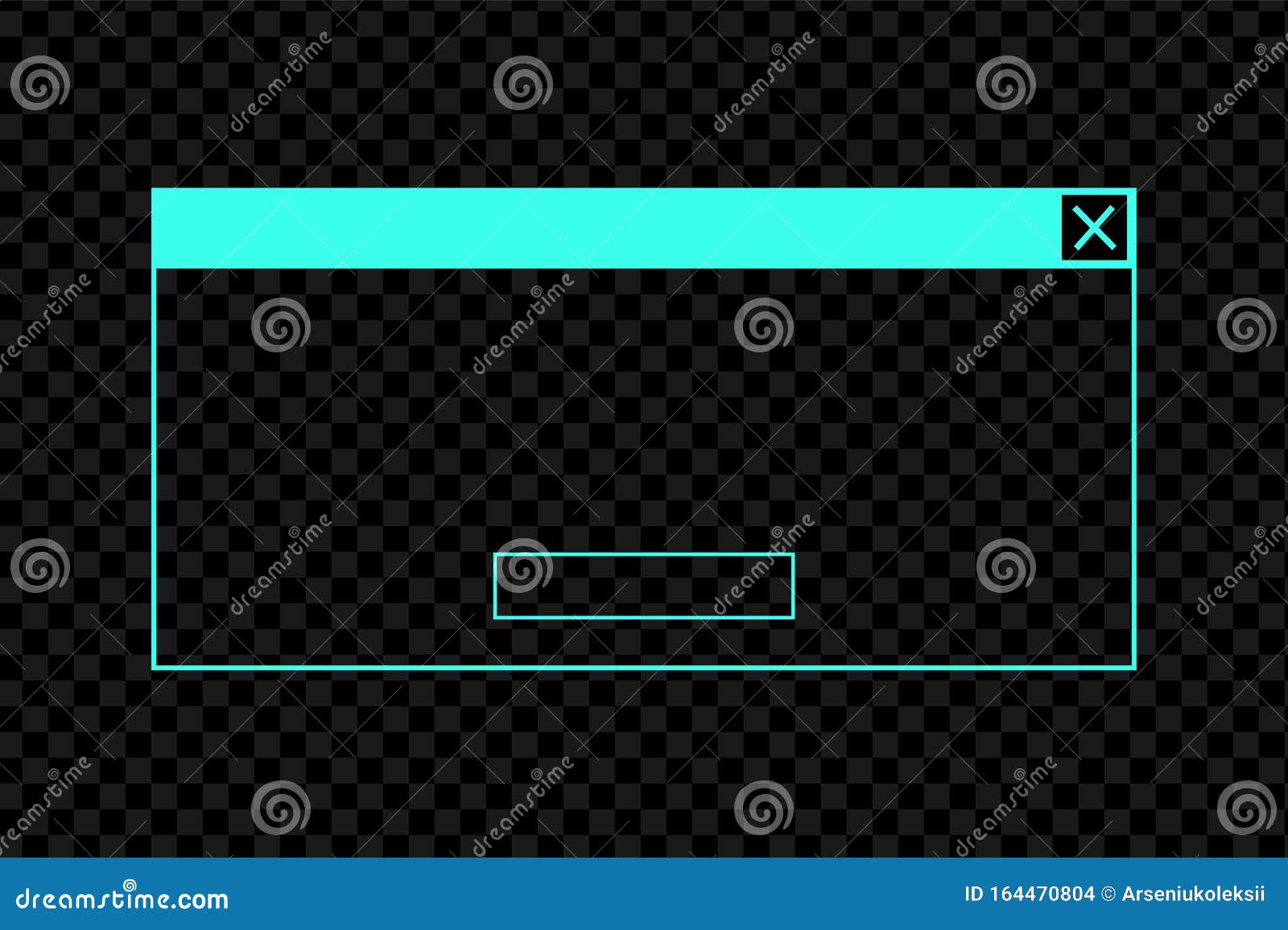 System message dialog box. stock vector. Illustration of dialog - 164470804