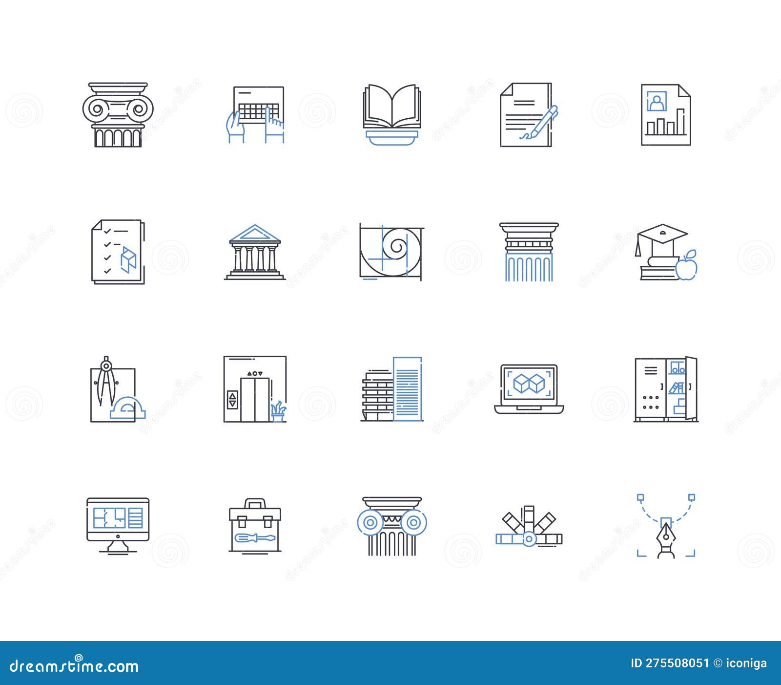 System Operation Line Icons Collection. Optimize, Execute, Operate ... System Operation Line Icons Collection. Optimize, Execute, Operate ...