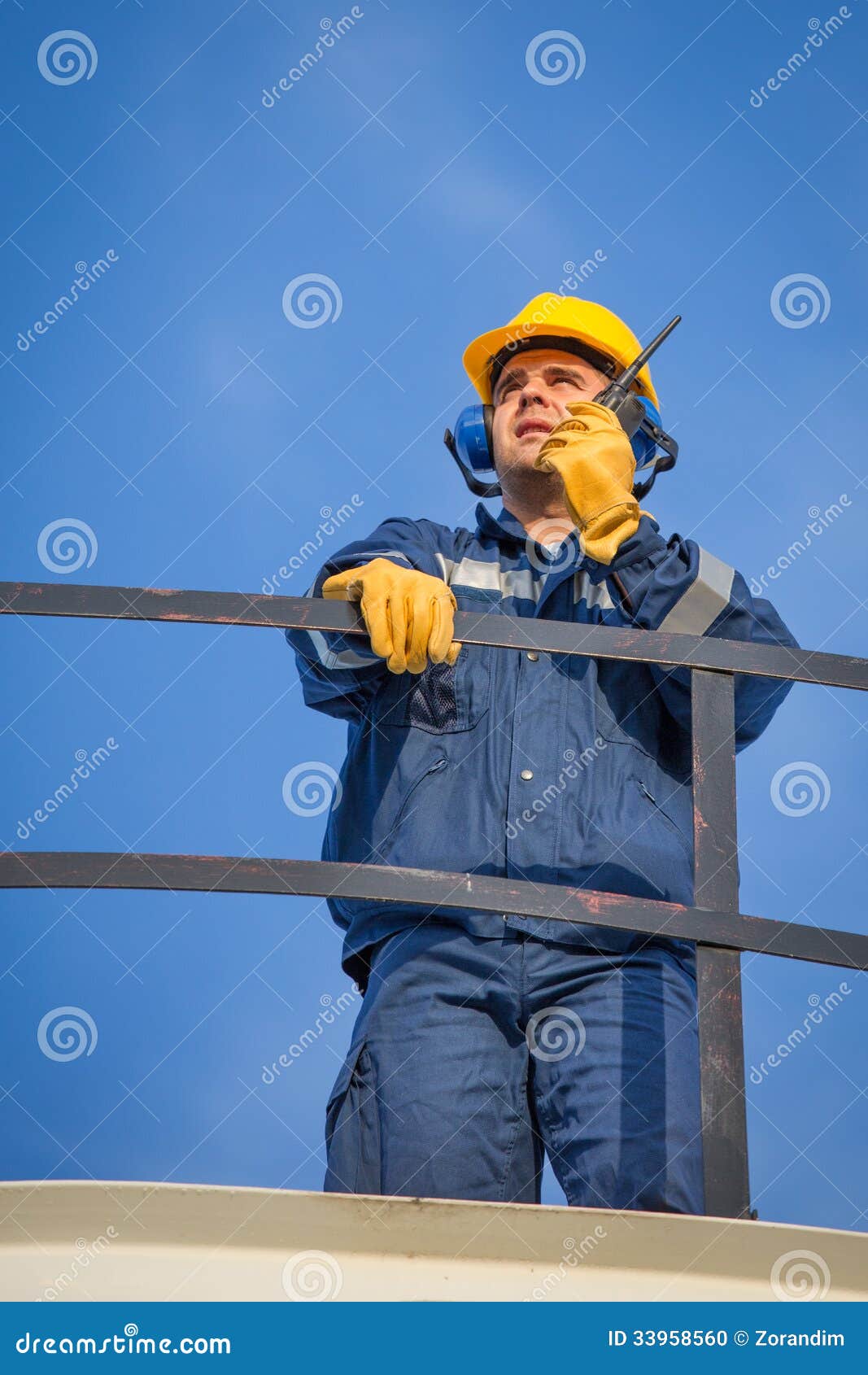 System Operator in Oil and Gas Production Stock Photo - Image of ...