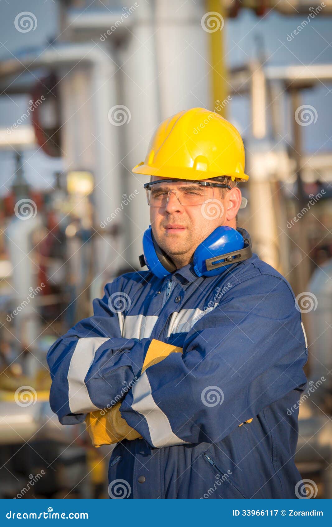 System Operator in Oil and Gas Production Stock Image - Image of ...