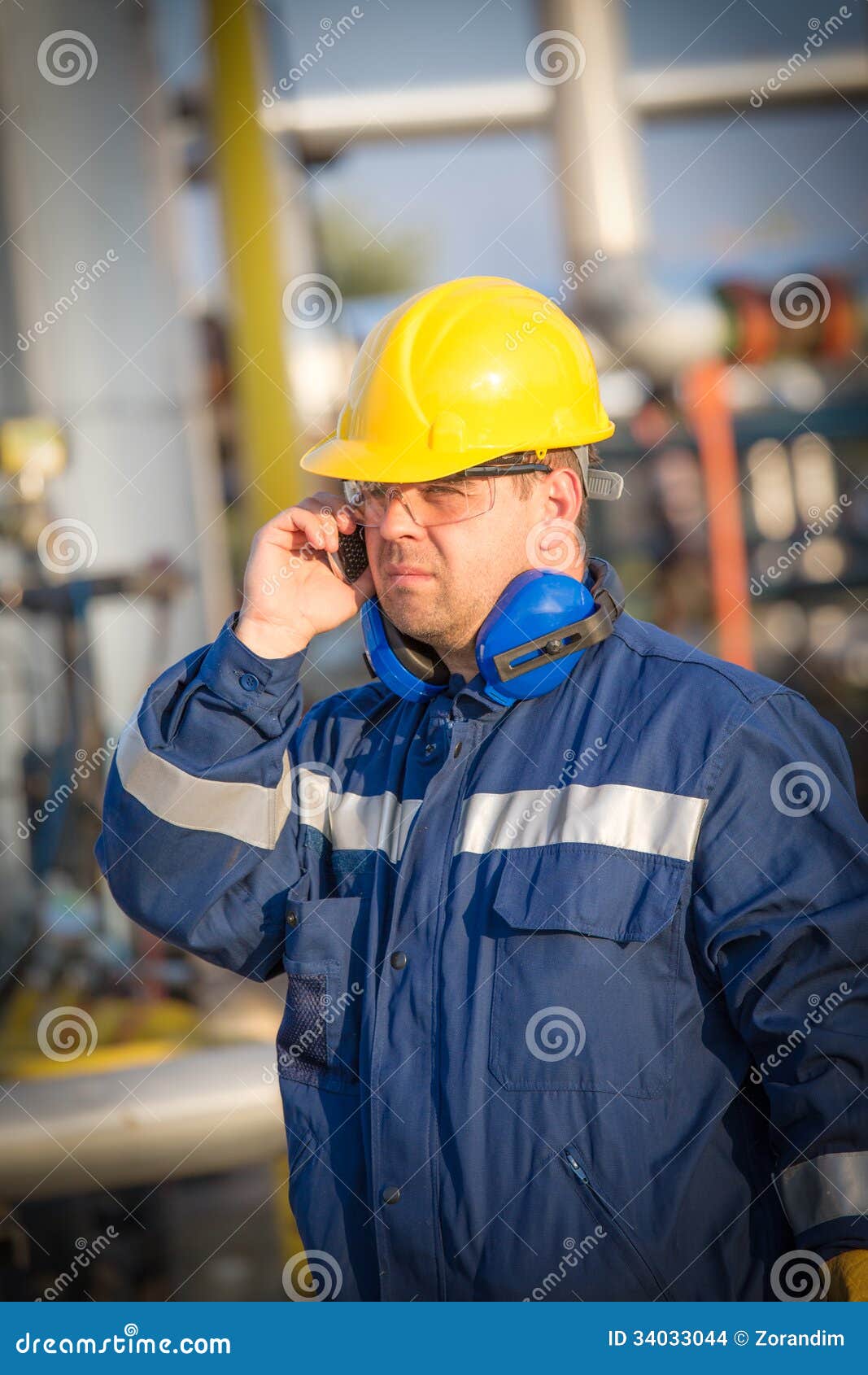 System Operator in Oil and Gas Production Stock Photo - Image of ...
