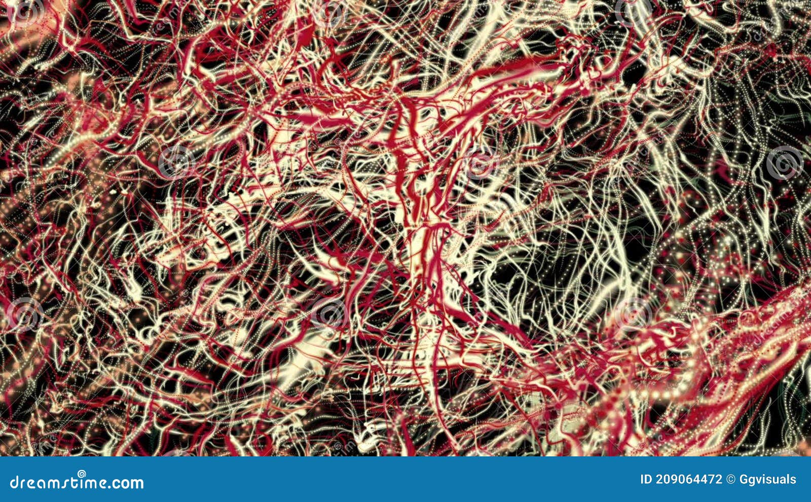 System of particles - loop stock footage. Video of loopable - 209064472