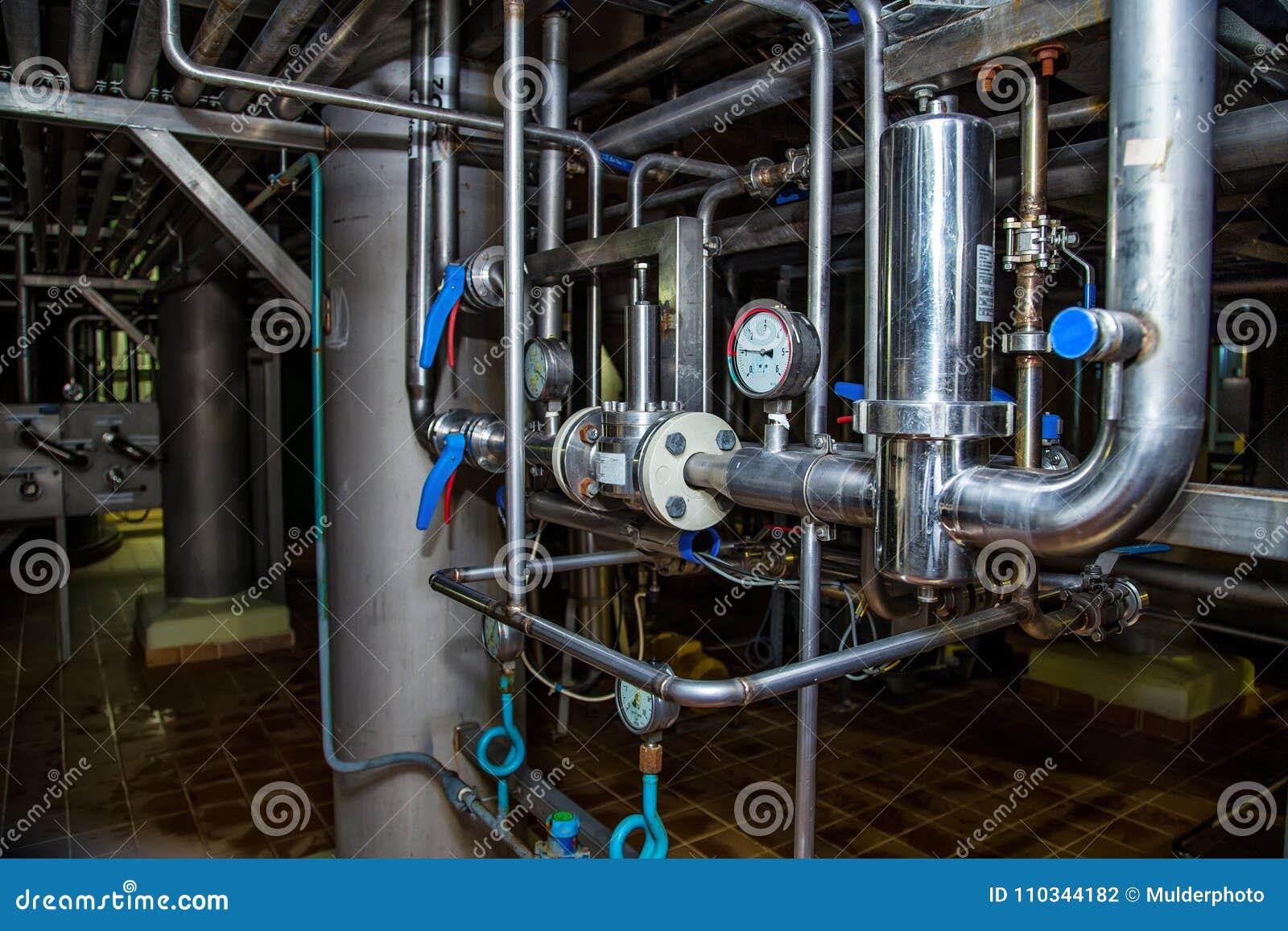 System of Pipeline with Manometers for Measuring Pressure in ...