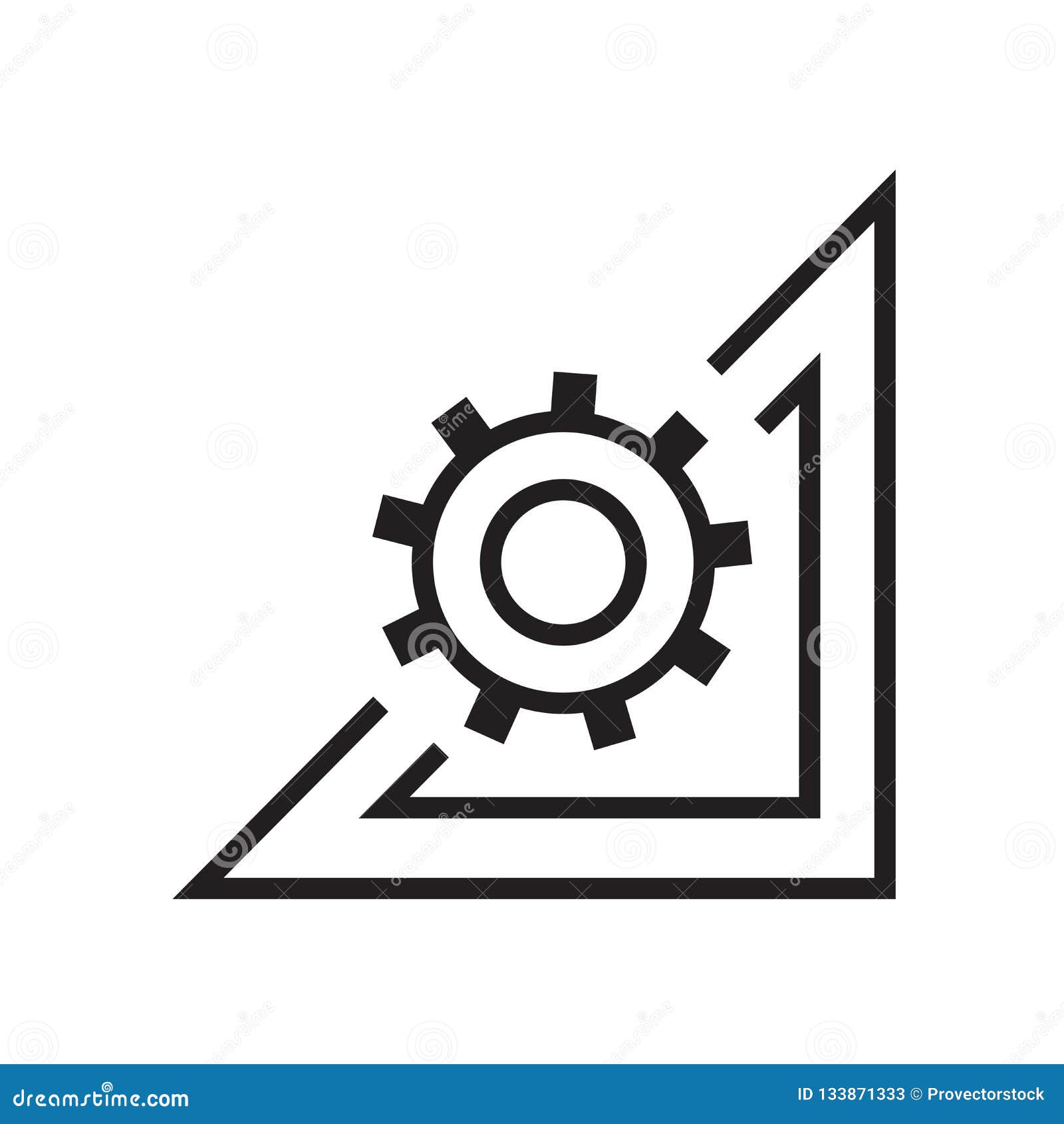 System preferences icon stock vector. Illustration of symbol - 133871333