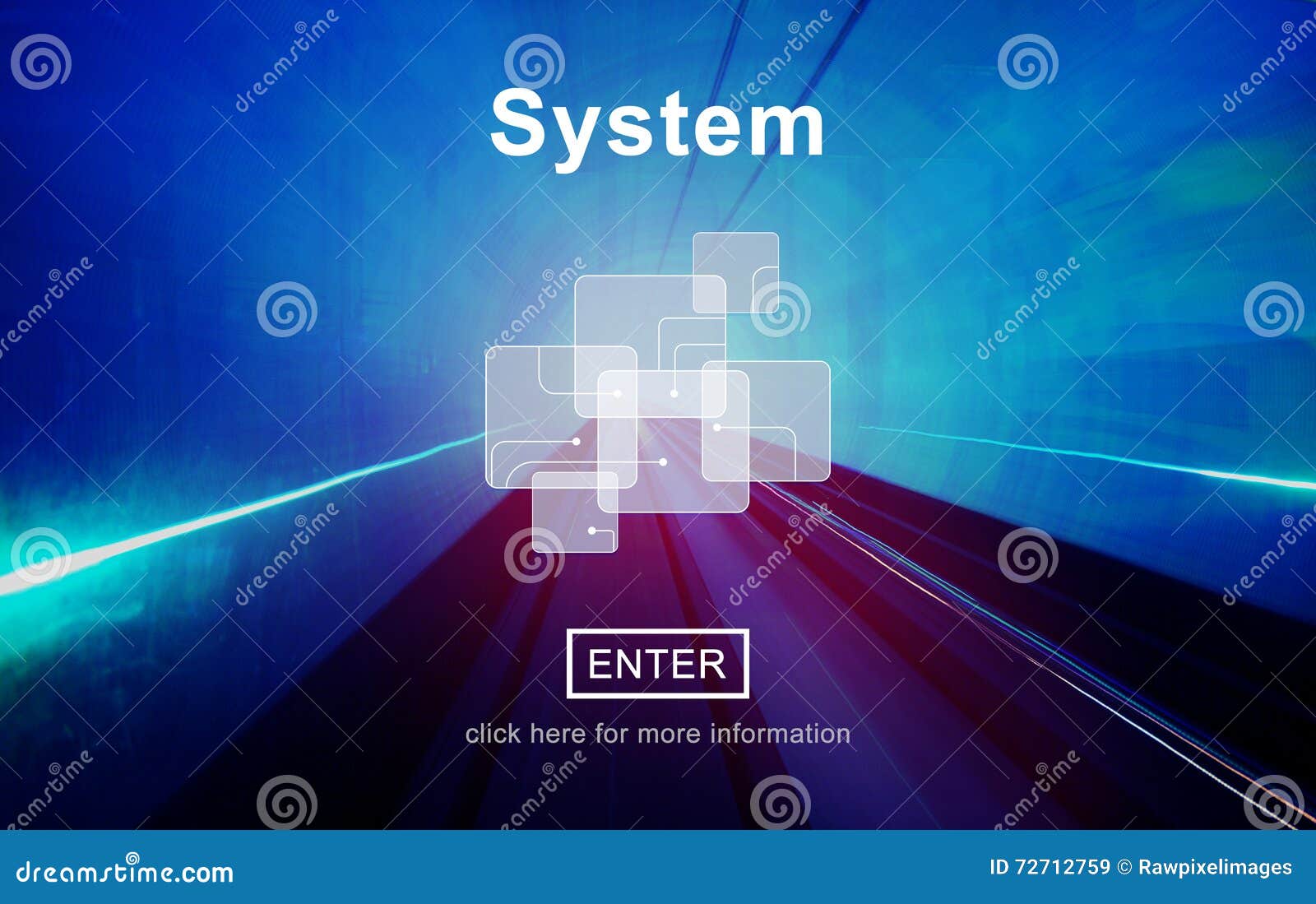 System Progress Production Structure Accessible Concept Stock Image ...