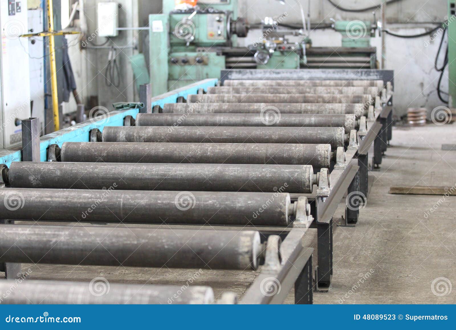 System of rollers stock image. Image of roller, iron - 48089523